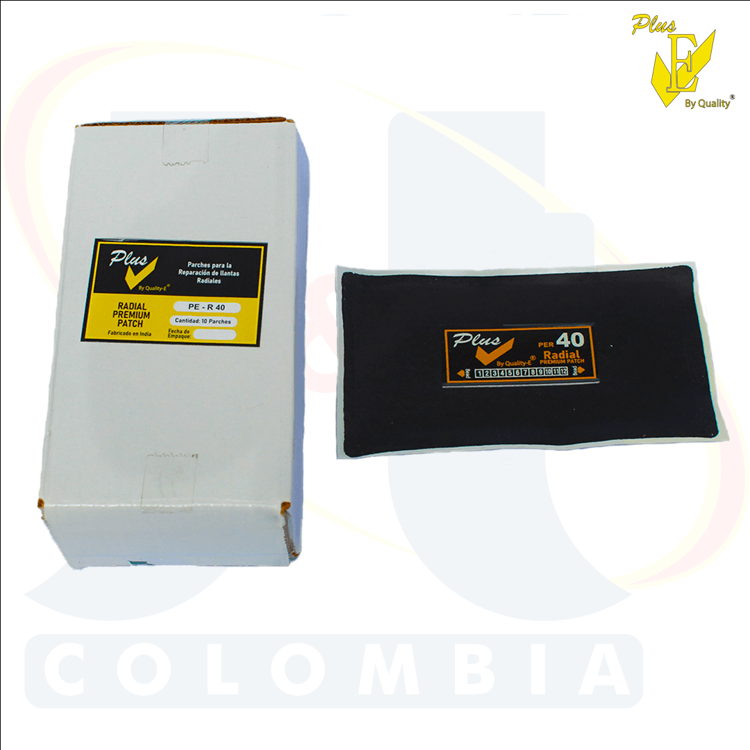 PARCHE RADIAL PER40 200X100MM QUALITY PLUS CAJAX10 – J&T Colombia